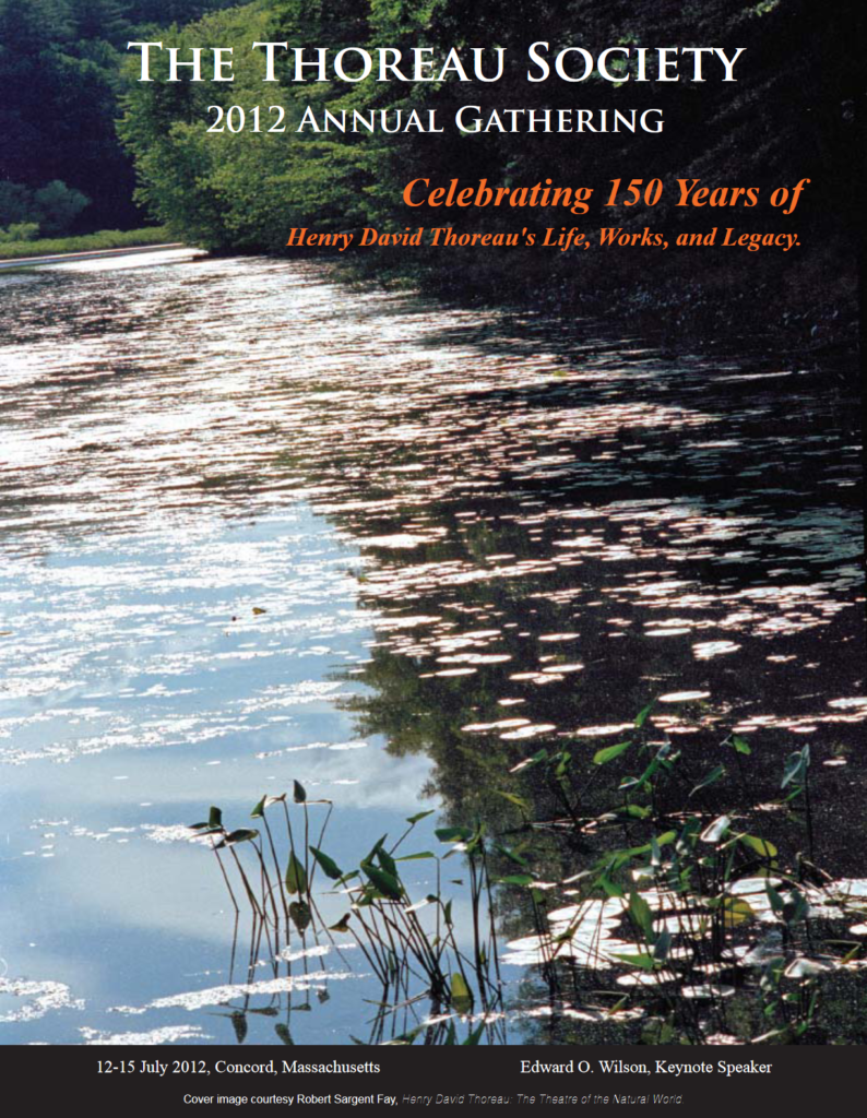 2012: Celebrating 150 Years of Henry David Thoreau's Life, Works, and ...